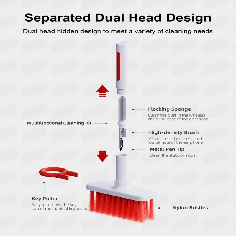 5 In 1 Keyboard Cleaning Soft Brush, Keyboard Cleaner Kit - NY Store