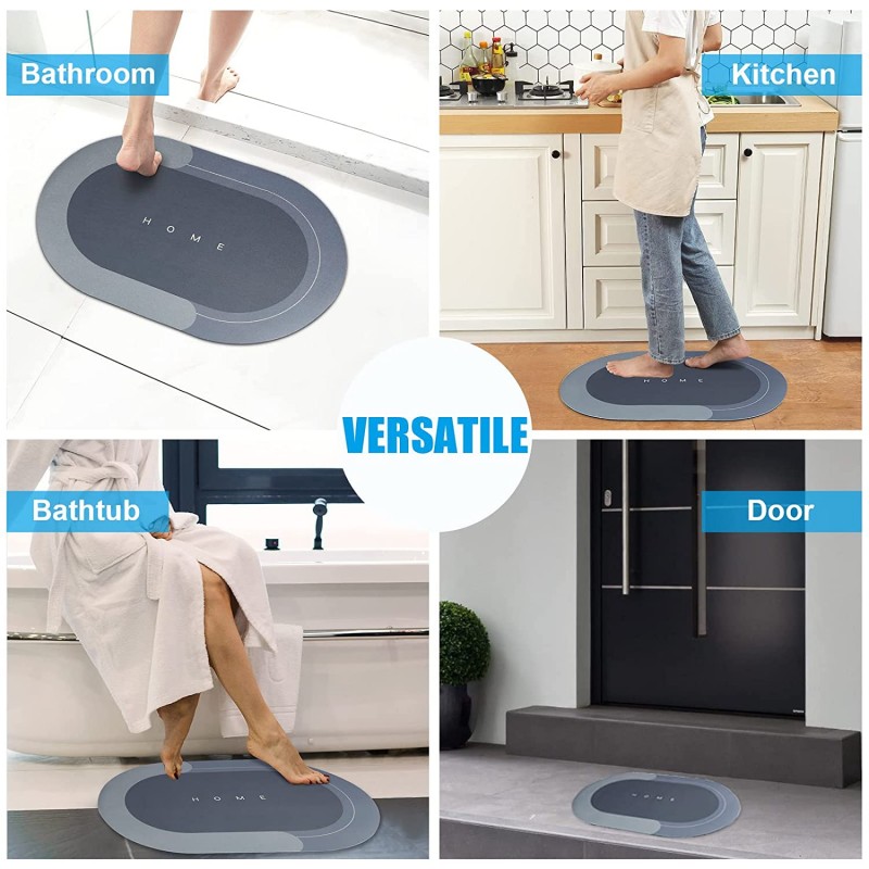 Bath Mat Water Absorbent Non-Slip - Non Slip Bath Mat - NY-Store