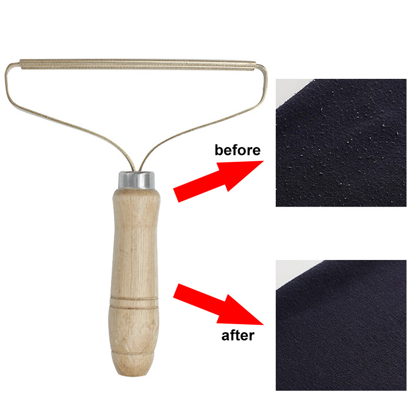 Portable Lint Remover Clothes Fuzz Fabric Shaver Brush Tool Power-Free ...