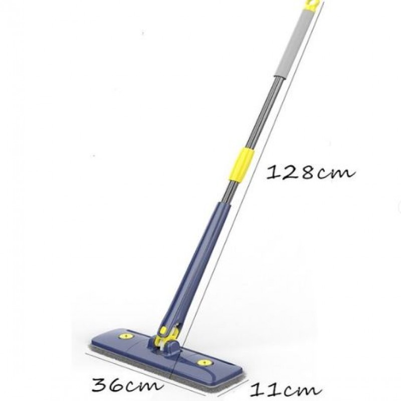 Rotatable Microfiber Cleaning Mop - Imitation Hand Twist Flat Mop - NY ...