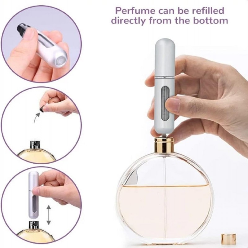 2pcs Refillable Mini Perfume Spray Bottle - NY-Store