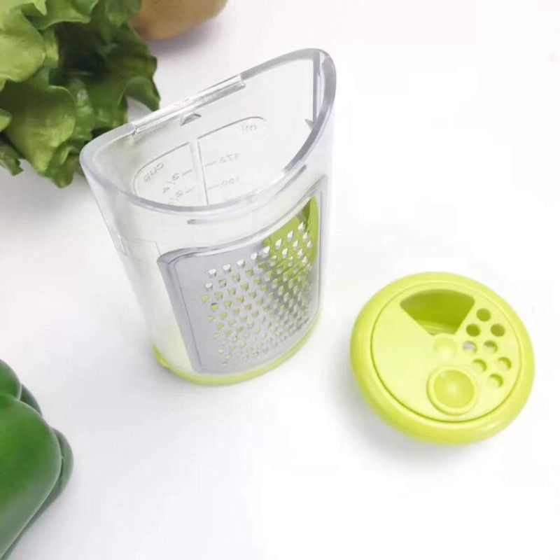 Cheese Grater with Shaker Head - Multi-Purpose Stainless Steel Grater ...