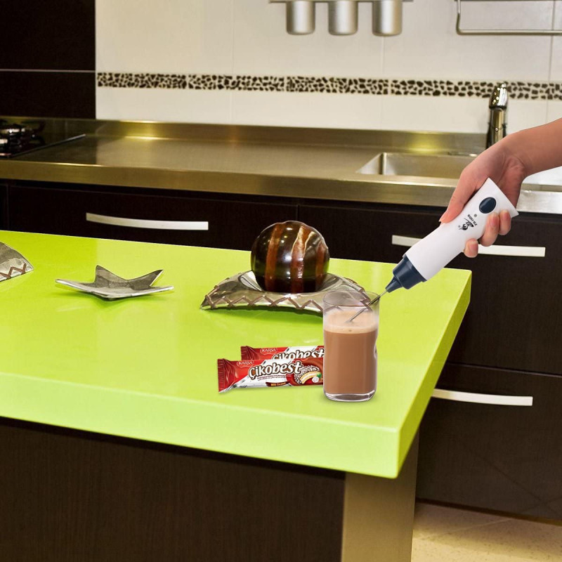 Rechargeable Stainless Steel Hand Electric Stirrer Egg/Milk/Coffee - NY ...