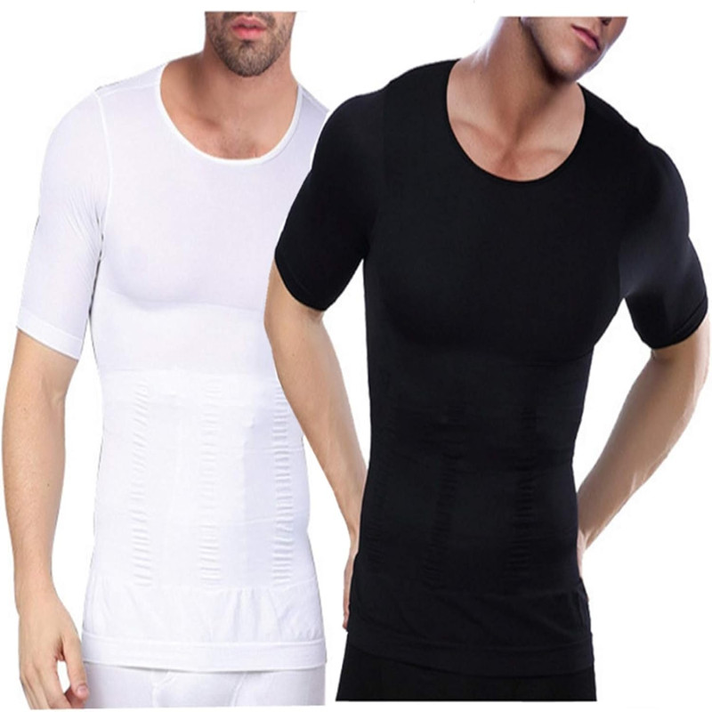 Half Sleeves Slim N Lift Slimming Vest for Men