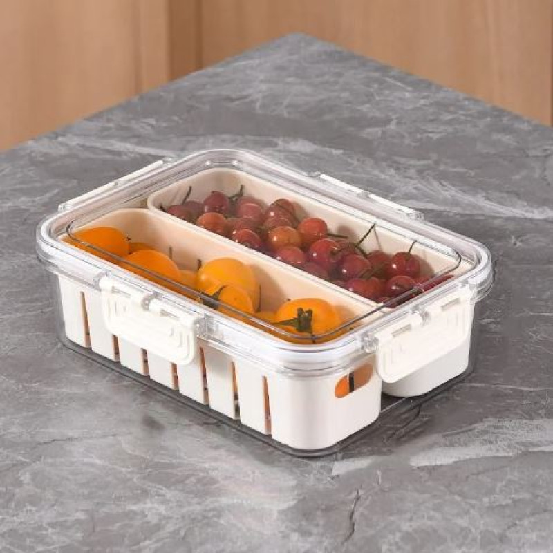 Small Snackle Container Lunch Box - Air-tight Square Snack Container ...