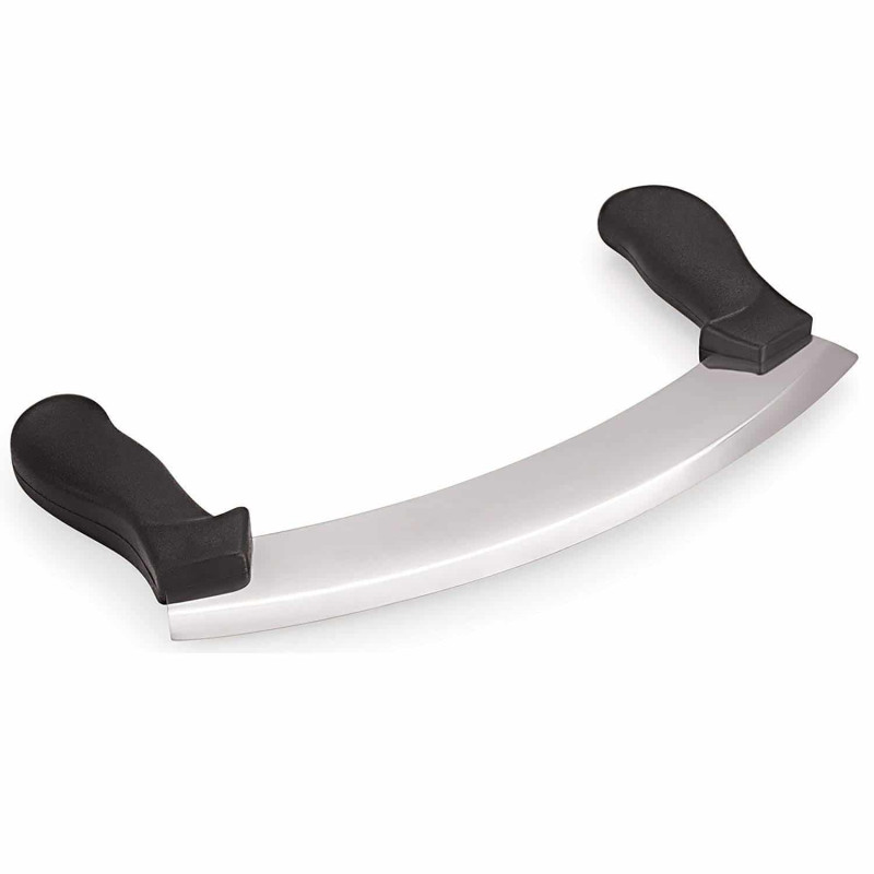 Half Moon Knife - Stainless Steel Knife, Mezzaluna Chopper - NY-Store