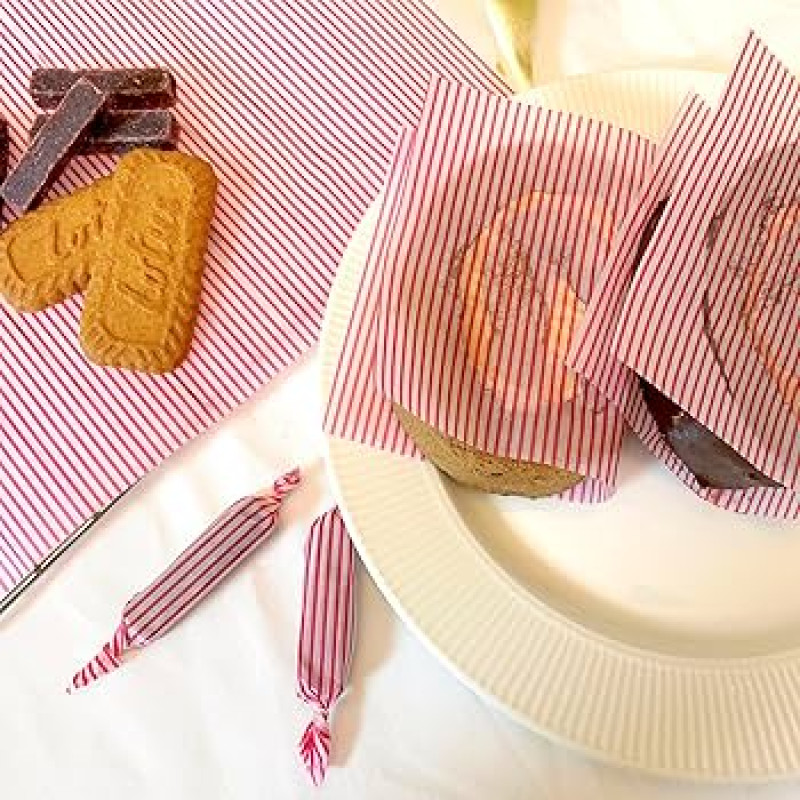 50Pcs Wax Paper Food Grade Grease Paper Food Wrapping Paper - NY-Store