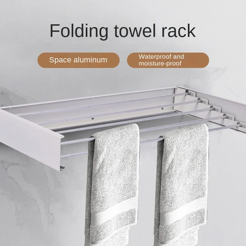 Retractable Wall Mounted Laundry Drying Rack - Clothes Drying Rack - NY ...