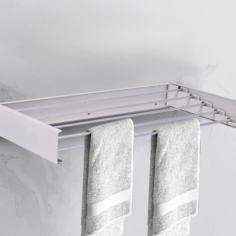 Retractable Wall Mounted Laundry Drying Rack - Clothes Drying Rack - NY ...
