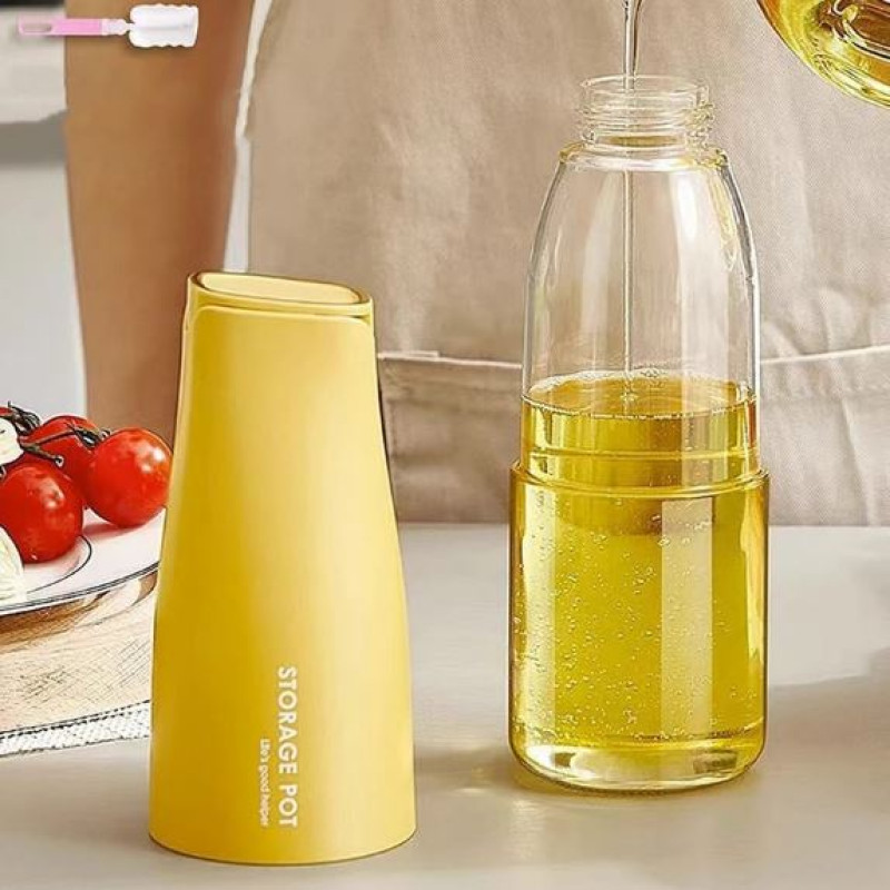 Glass Oil Bottle 450ML - Kitchen Oil Bottle - NY-Store