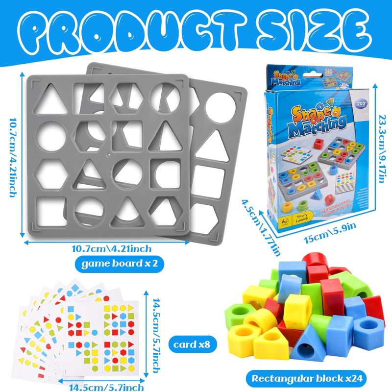 Shape Adjustment Game, Shape Matching Game - Color Sensory Learning ...