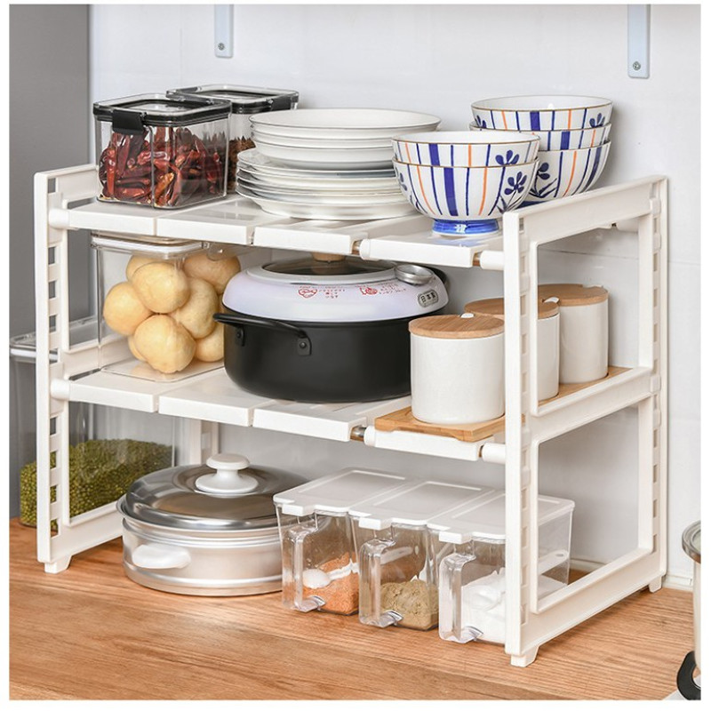 Adjustable Kitchen Storage Rack - Under-Sink Pool Frame - NY Store