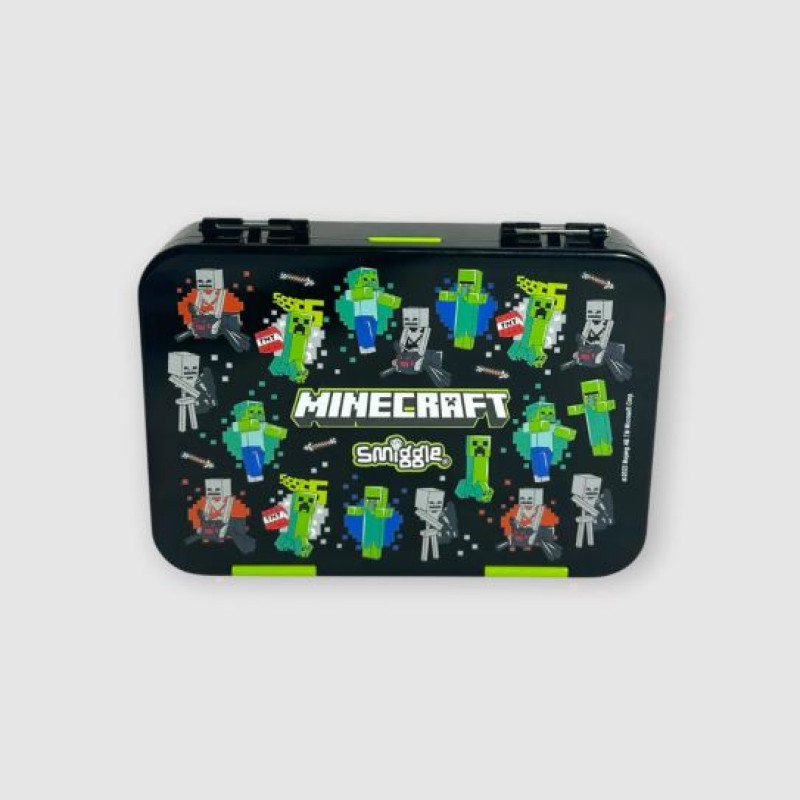 Smiggle Minecraft Bento Lunch Box - BPA Free - NY-Store