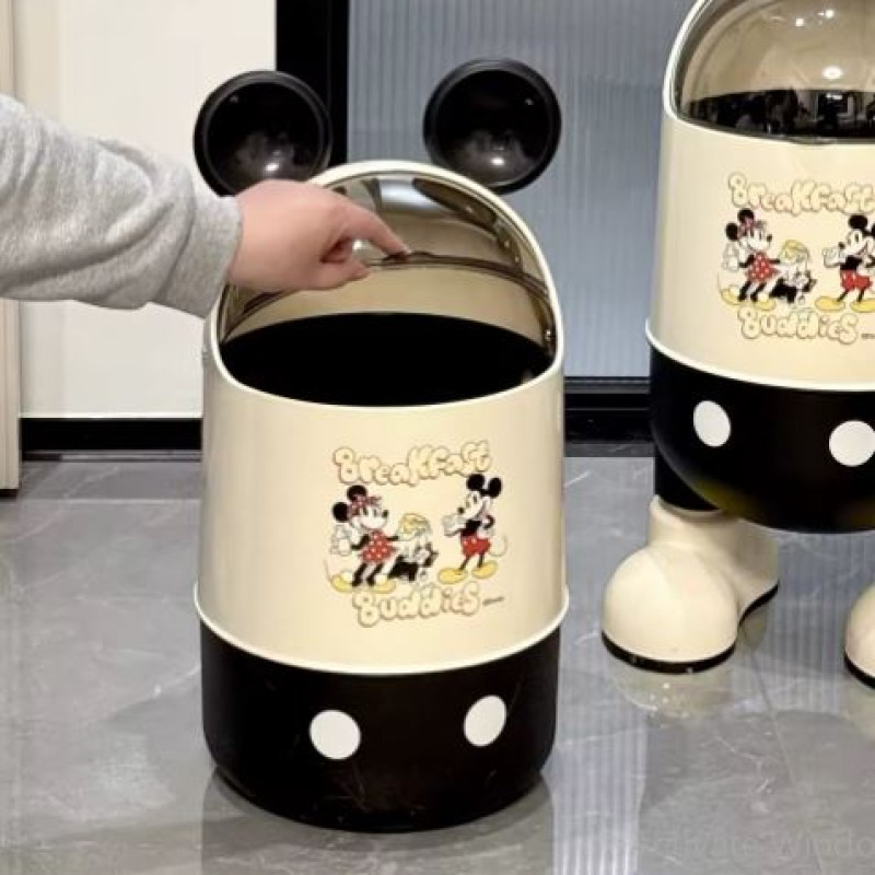 Disney Mickey Cute Trash Can - Kitchen Storage Specialty Office ...