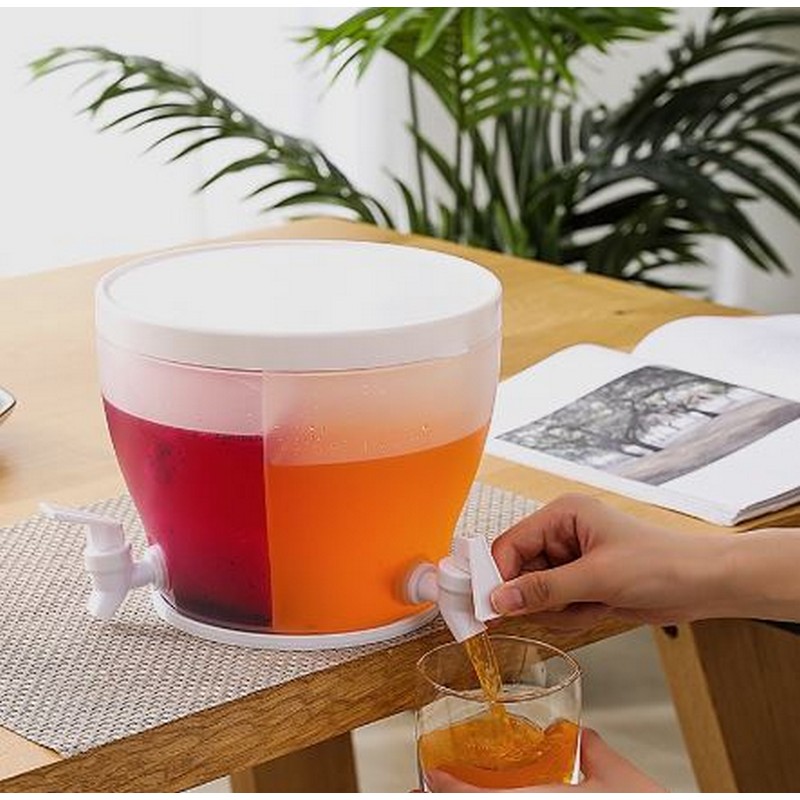 3-in-1 Drink Dispenser with Bucket - Drink Storage Container - NY Store