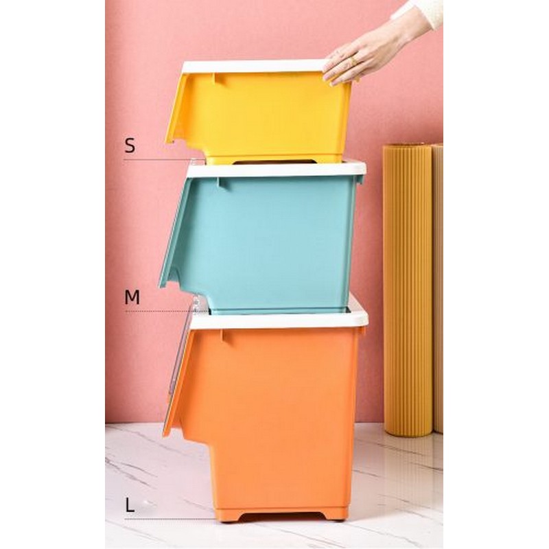 Toys Sundries Storage Boxes Front Opening Storage - NY Store