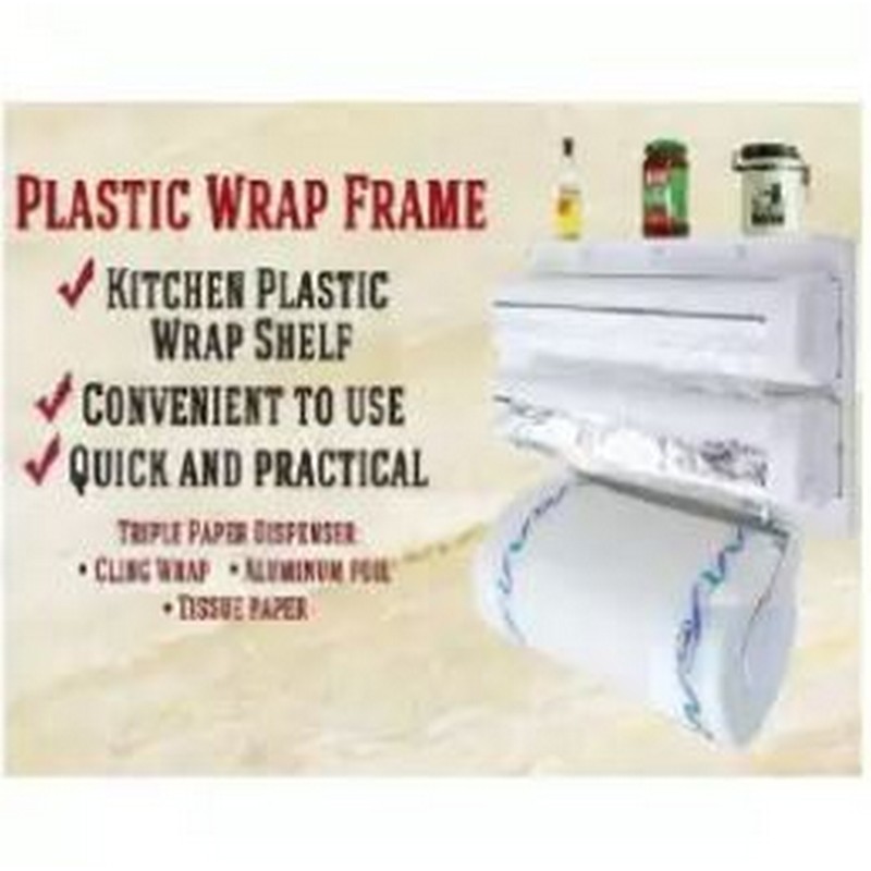 Buy triple paper dispenser / food wrap dispenser at best price in ...
