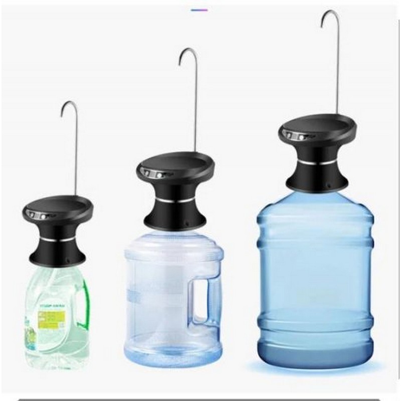 Water Bottle Dispensing Pump - Rechargeable Pump with Tray - NY Store