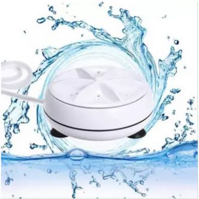 Mini Portable Ultrasonic Turbine Washing Machine - Turner USB Powered