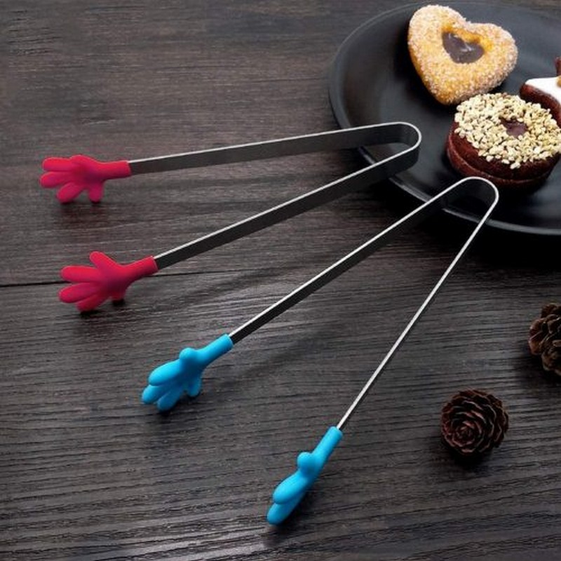 Silicone Kitchen Mini Tong Clip - Kitchenware Mini Tongs