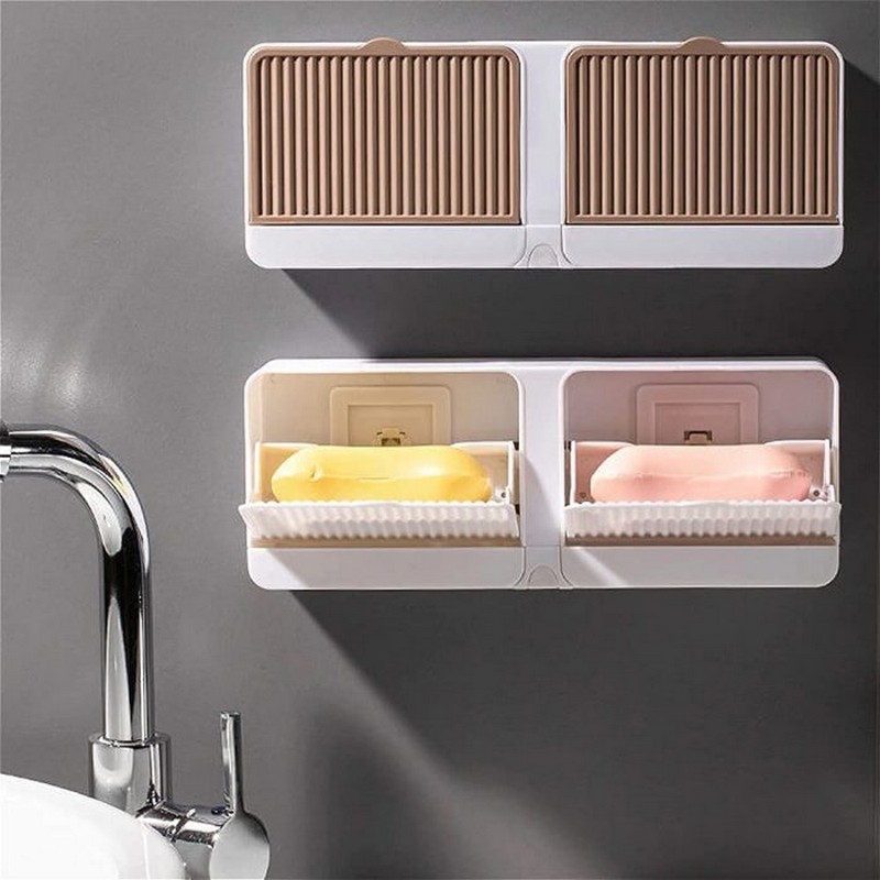 Wall Mounted Soap Box - Bathroom Soap Holder - NY Store
