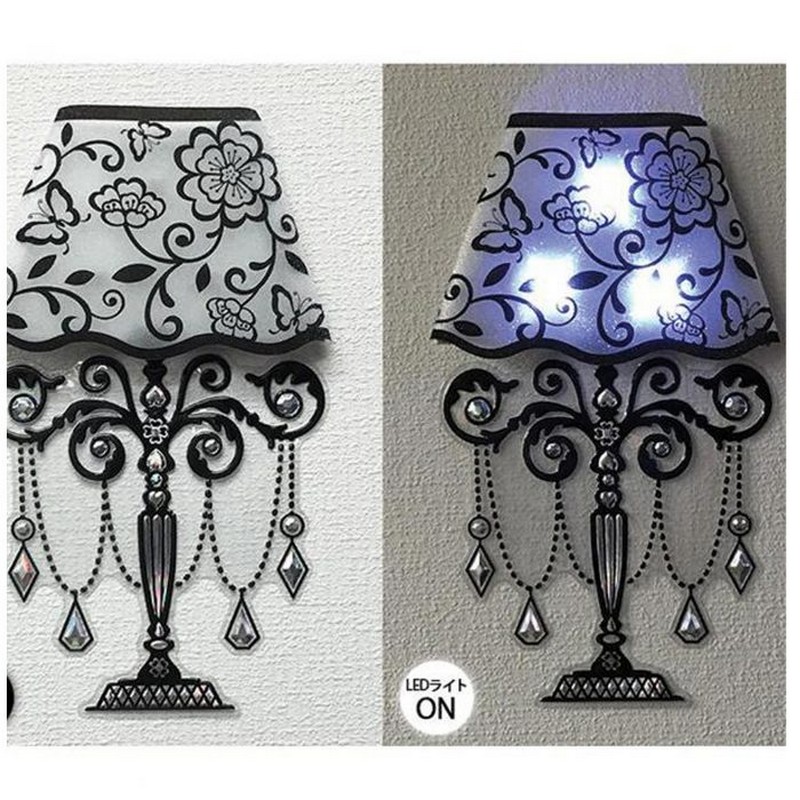 3D LED Lights Lamp Sticker - Wall Sticker LED Lights - NY Store