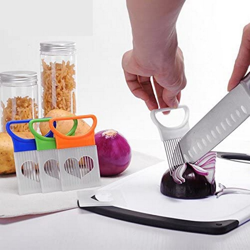 Slicers Tomato Onion Vegetables Slicer Cutting Aid - NY Store