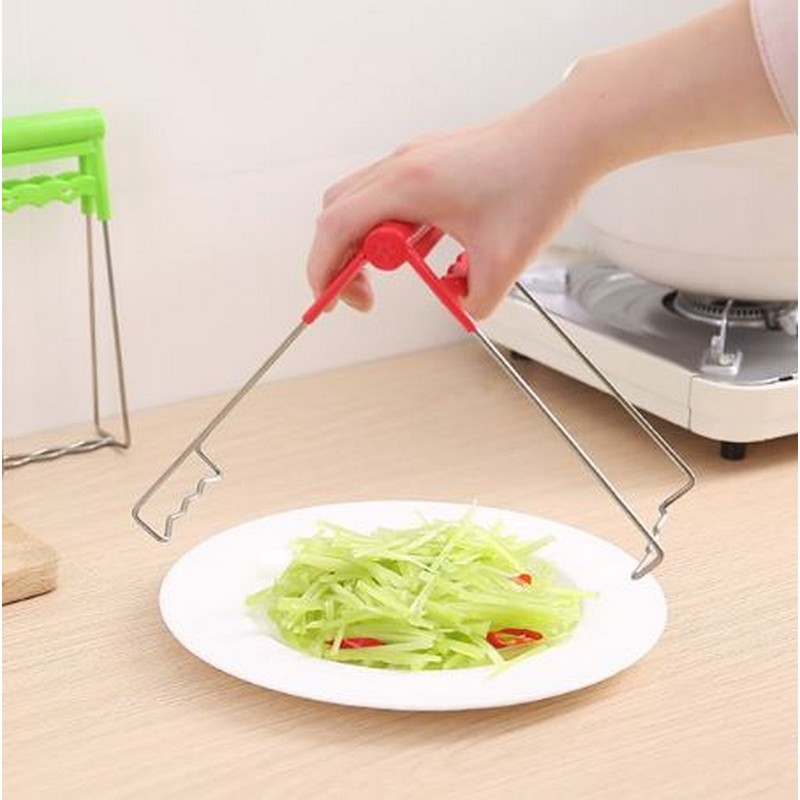 Multifunction Stainless Steel Bowl Clip - Manual Clamp Gripper - NY Store