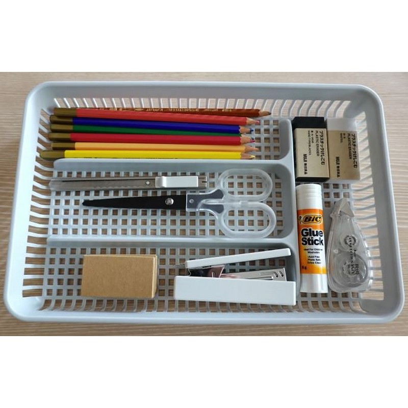 Multi-Purpose Stationery Tray-4 Compartments Stationery Tray - NY Store