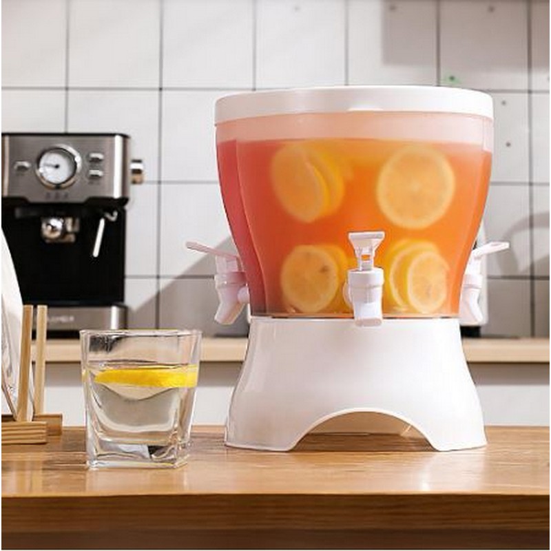 3-in-1 Drink Dispenser with Bucket - Drink Storage Container - NY Store