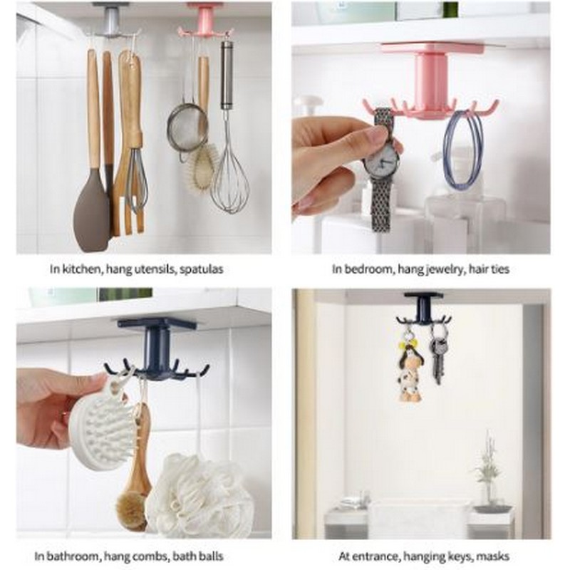 Spoon Holder Round - Kitchenware Rotary Hook - NY Store