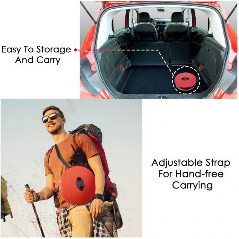 Folding Extension Stool - Lightweight Stool for Outdoor - NY Store