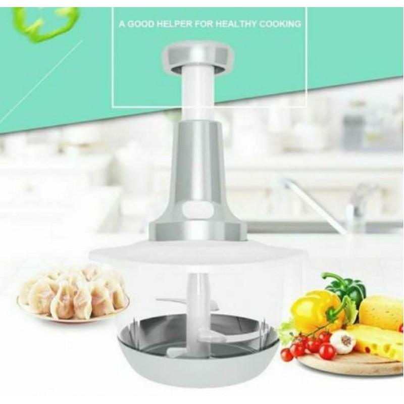 Push Double Blade Chopper - Manual Chopper - NY Store