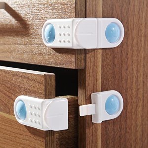 2 Pcs Child Safety Door L Shaped Lock - Child Safety Locks - NY-Store