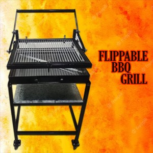 BBQ Grill Imported Portable & Fix - For Indoor Outdoor Parties - Ny store